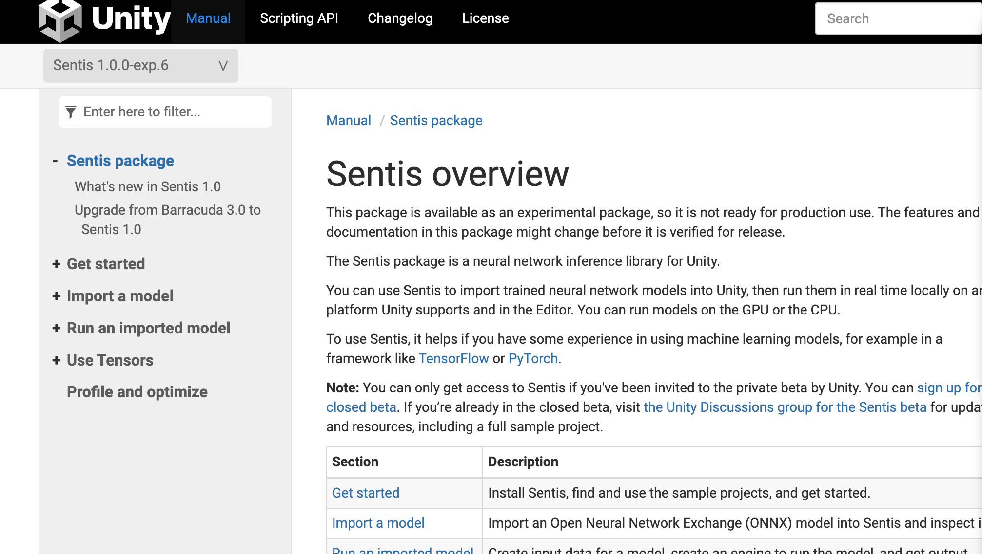 Unity Sentis：Unity深度學習推理庫 —AI產品&服務