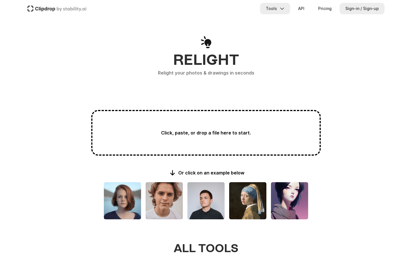 RELIGHT：秒級修復照片和繪畫 —AI產品&服務