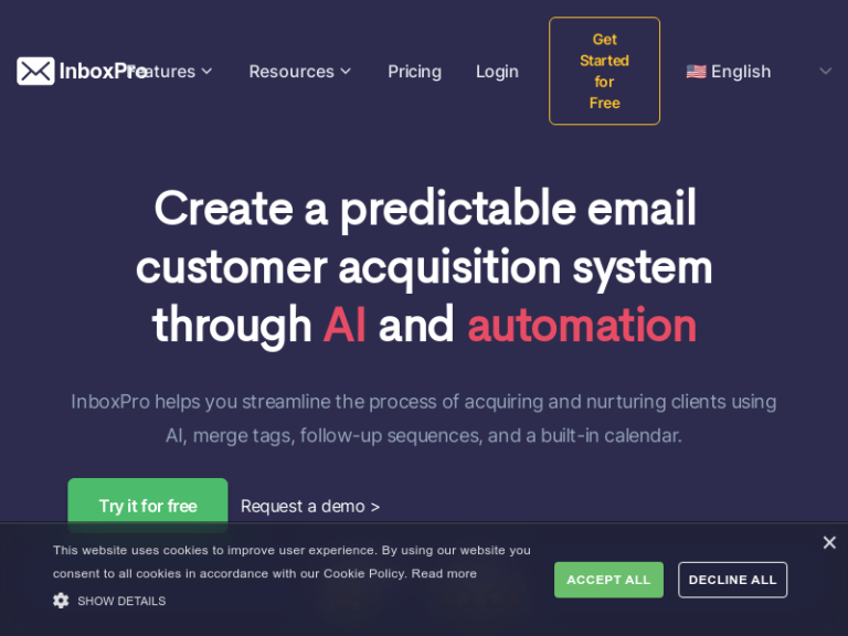 InboxPro：Gmail助手和自動化工具套件 —AI產品&服務