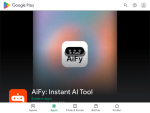 AiFy：即時AI工具，隨時使用ChatGPT AI —AI產品&服務