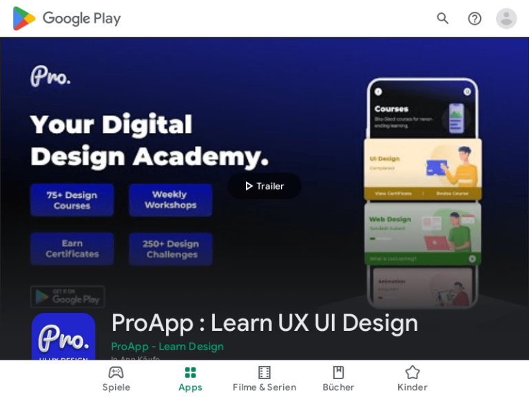 ProApp: Learn Design the AI Way：提升設計技能的學習平臺 —AI產品&服務