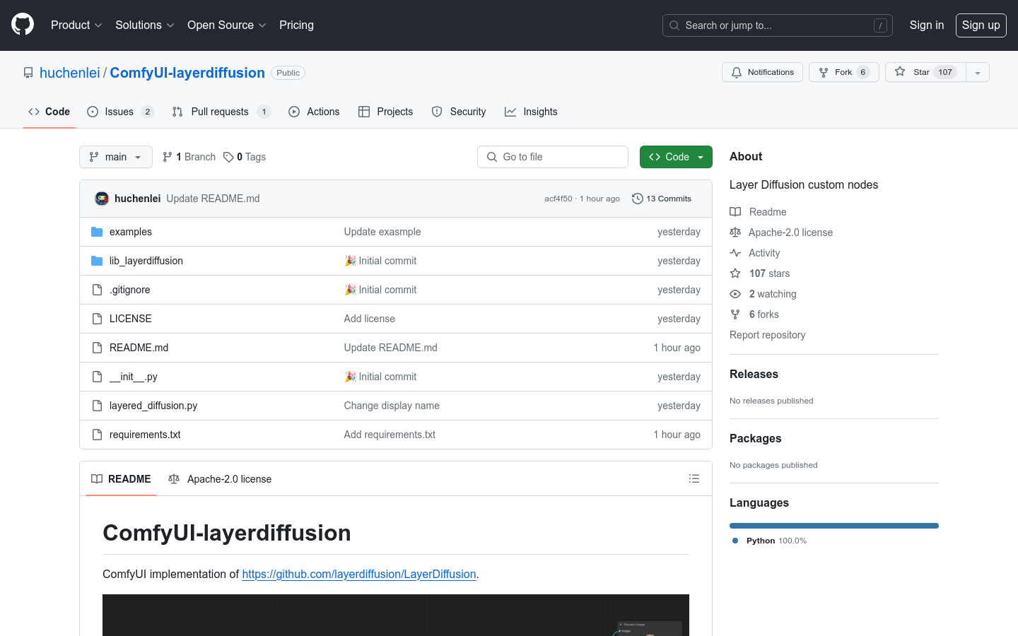 ComfyUI-layerdiffusion：Layer Diffusion自定義節點實現 —AI產品&服務
