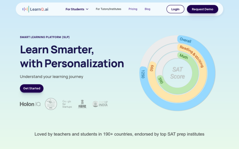 LearnQ.ai：透過使用資料驅動的學習方法和實時的、視覺引人注目的洞察力來解鎖學習者的全部潛力 —AI產品&服務