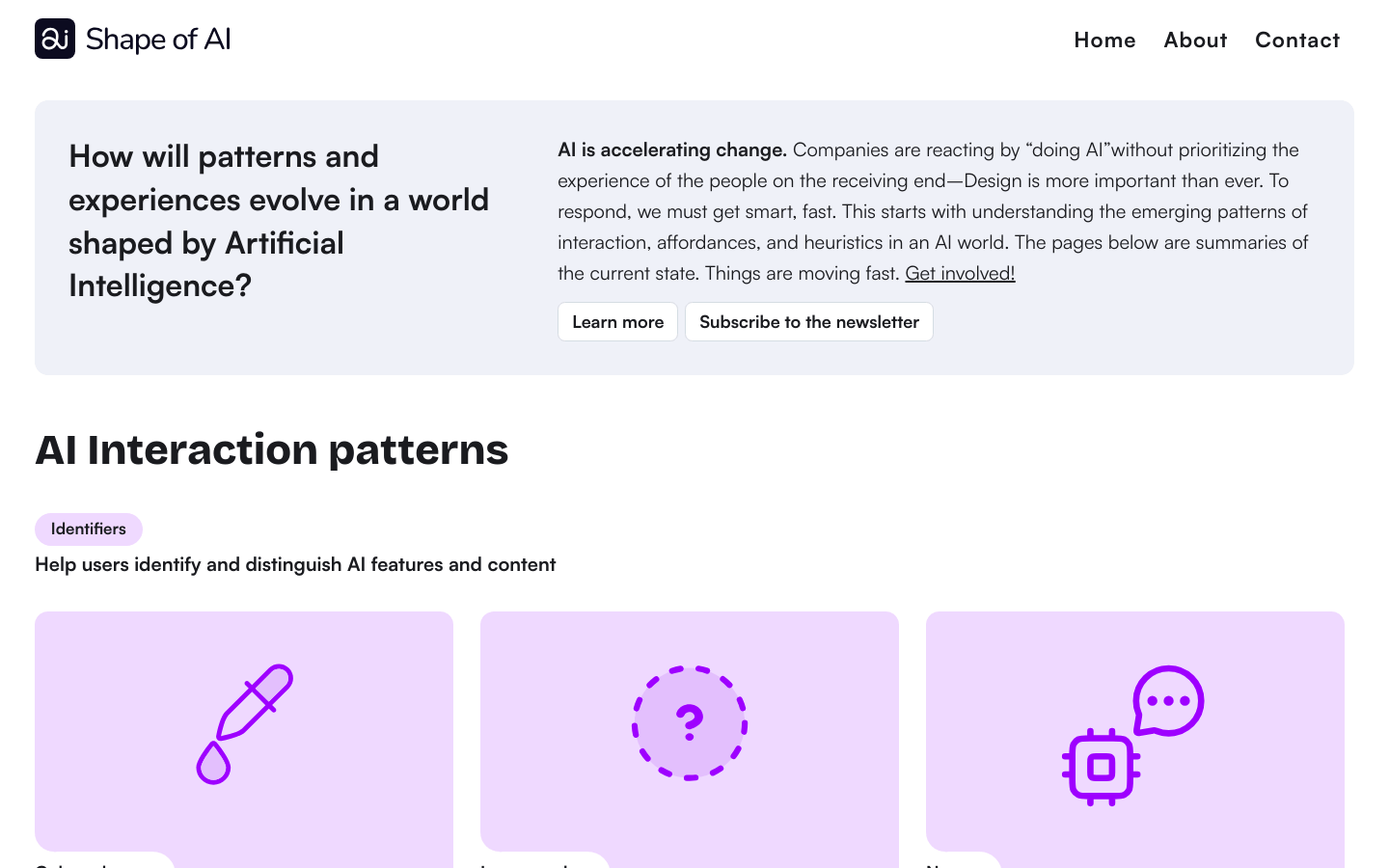 The Shape of AI：探索人工智慧如何塑造我們的世界和互動模式 —AI產品&服務