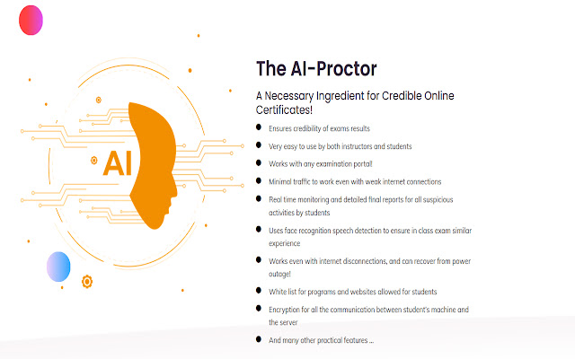AI-Proctor-Moodle：AI監考系統 —AI產品&服務