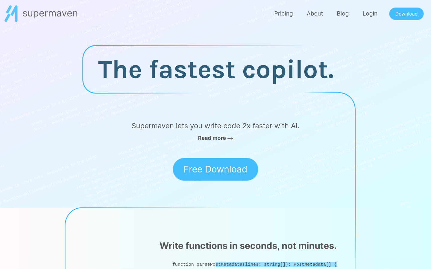 Supermaven：好用的GitHub Copilot 的平替 —AI產品&服務