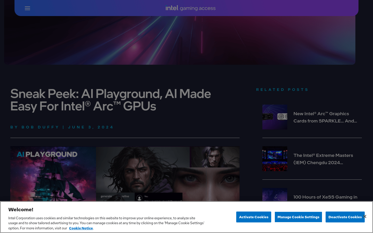 Intel AI Playground：易於使用的AI PC啟動應用程式，為Intel Arc GPU使用者帶來影象創造與編輯的全新體驗 ...